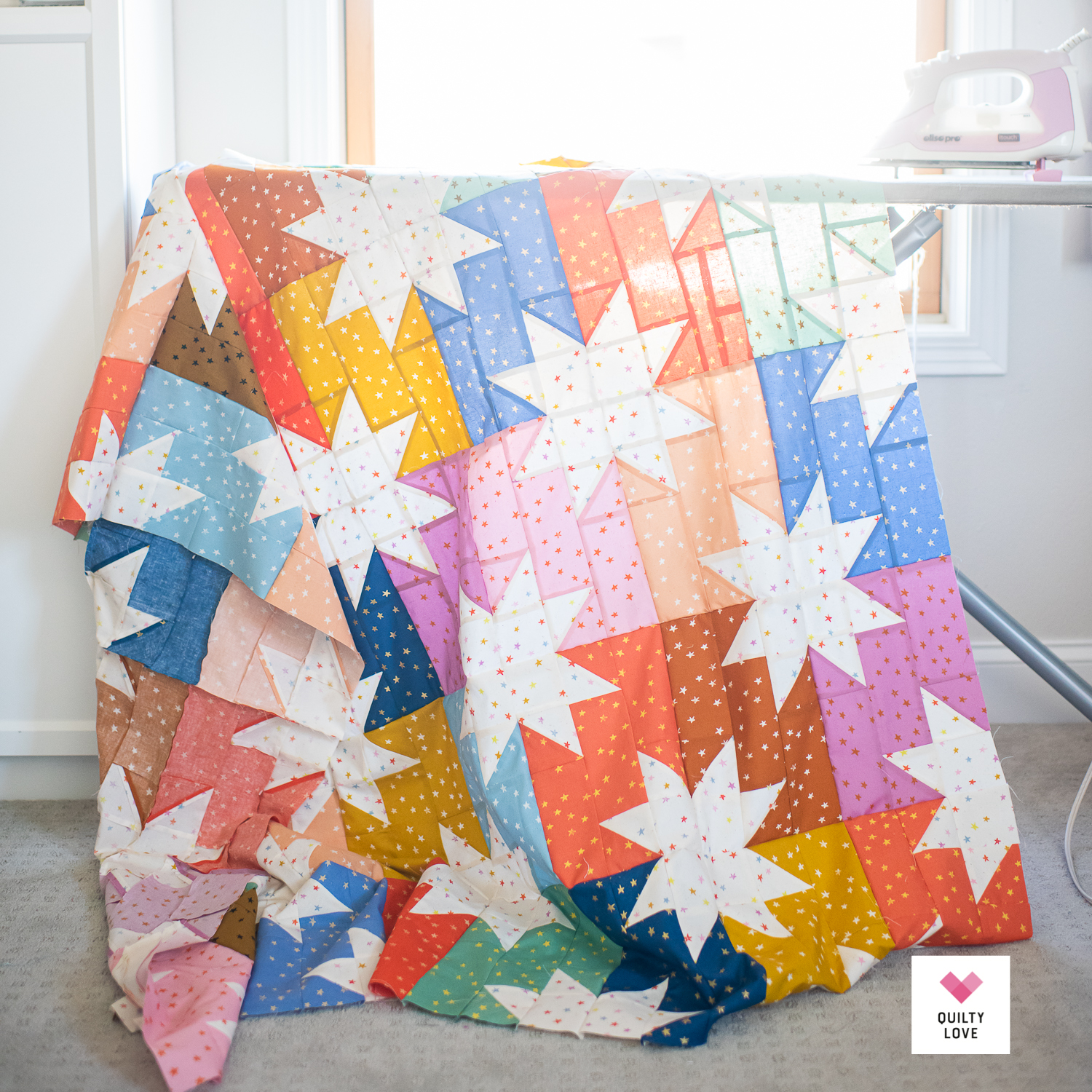 Ruby Star Society Starry Star Pop Quilt - Quilty Love