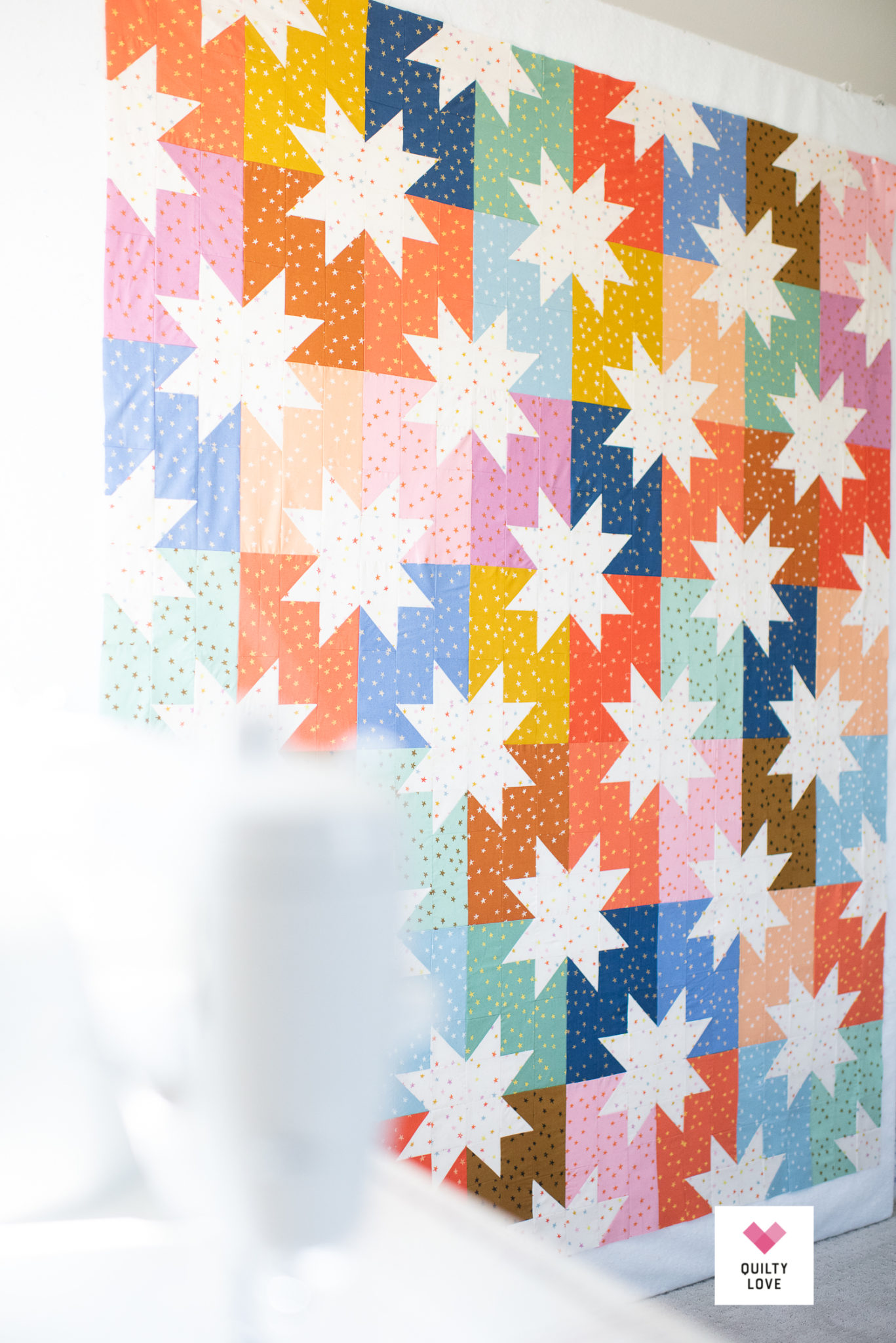 Ruby Star Society Starry Star Pop Quilt - Quilty Love