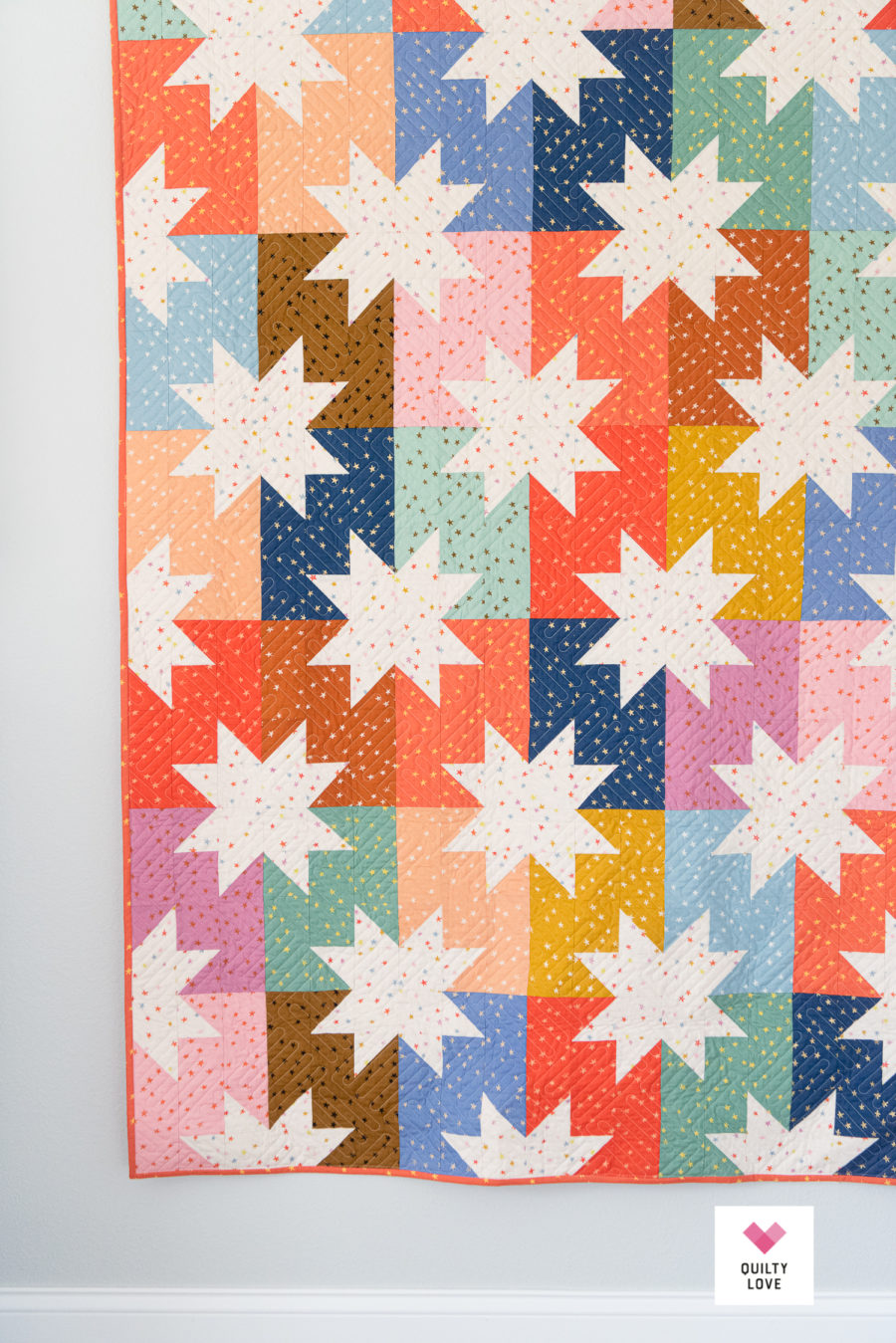 Ruby Star Society Starry Star Pop Quilt - Quilty Love