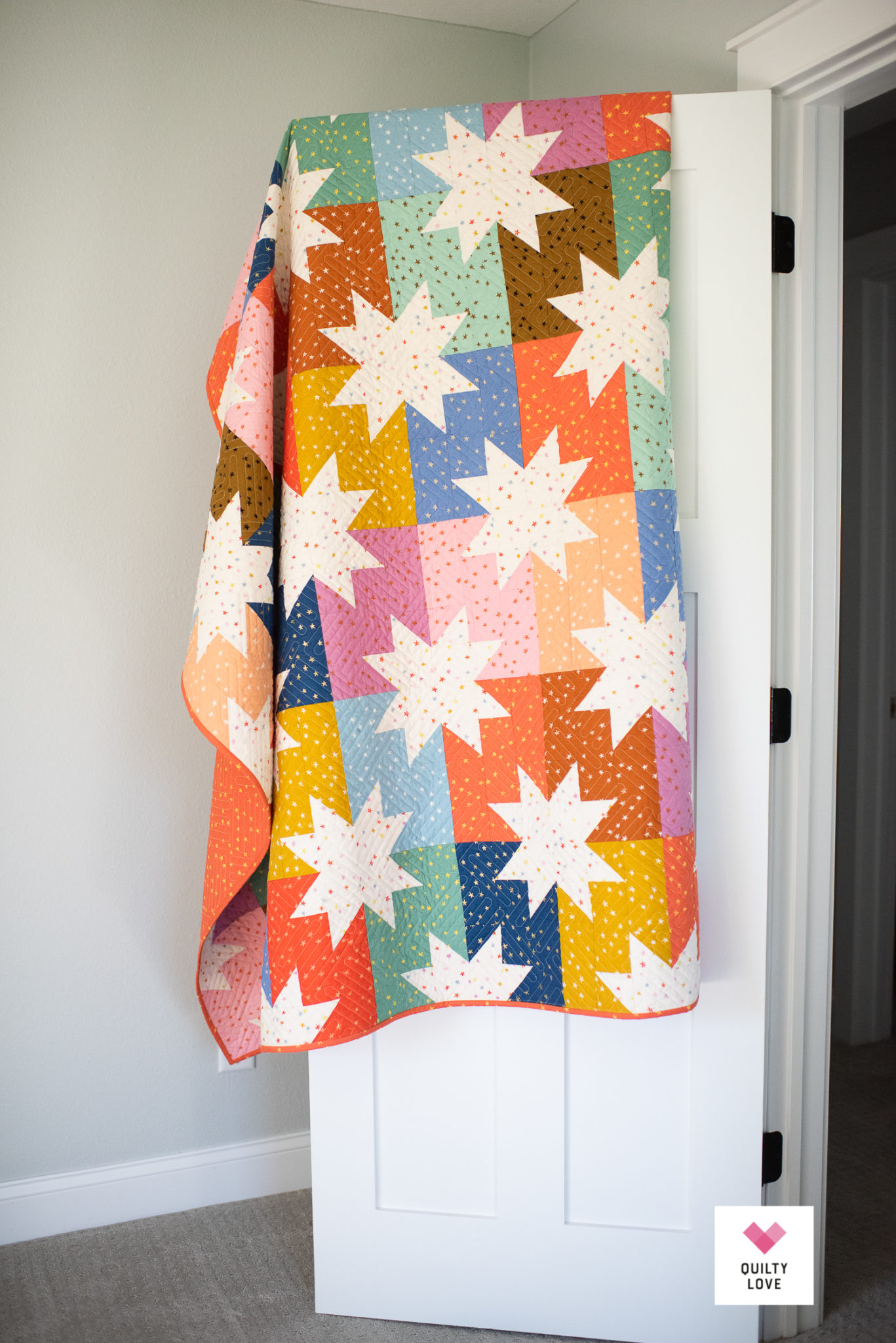 Ruby Star Society Starry Star Pop Quilt - Quilty Love