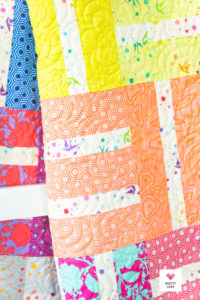 Cake Dash Quilt Pattern - A layer cake quilt pattern - Quilty Love