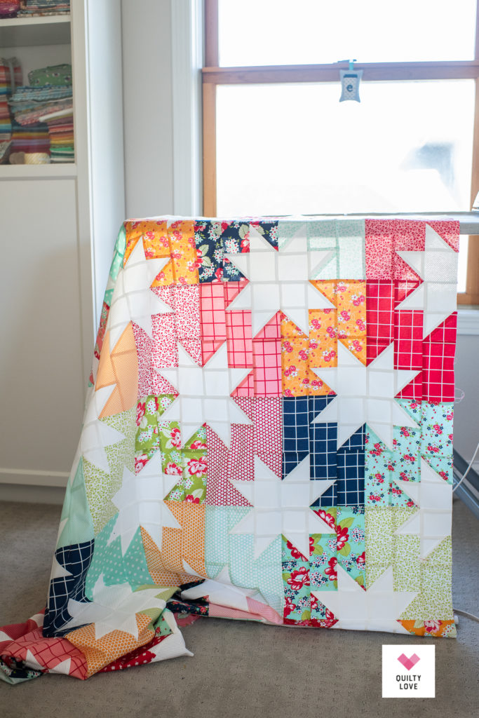 One Fine Day - Star Pop quilt - Quilty Love