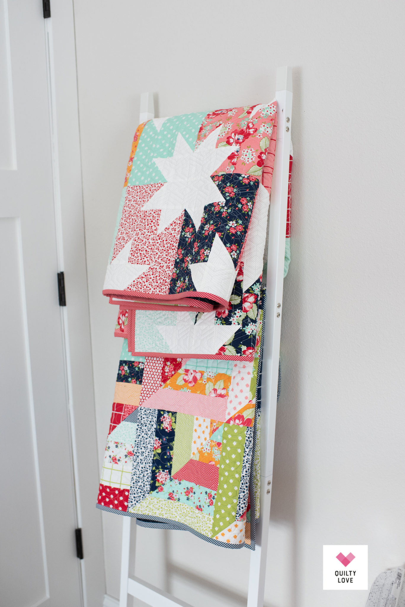 One Fine Day - Star Pop quilt - Quilty Love