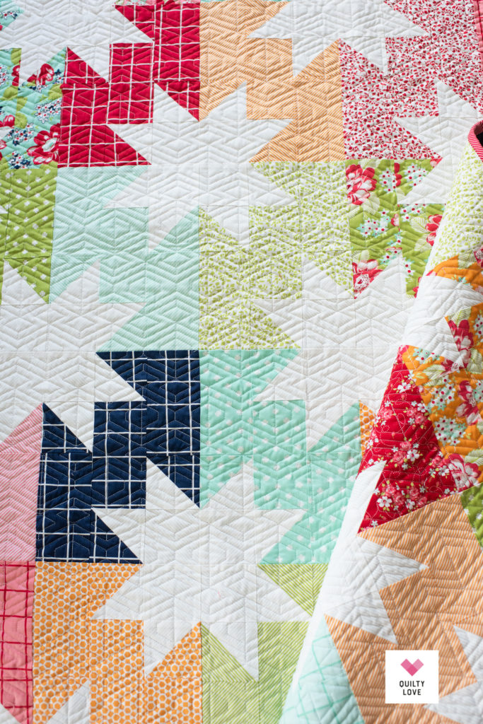 One Fine Day - Star Pop quilt - Quilty Love