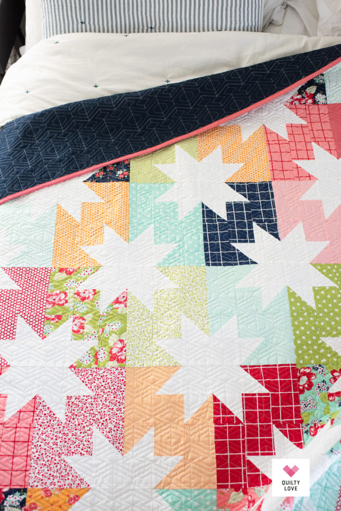 One Fine Day - Star Pop quilt - Quilty Love