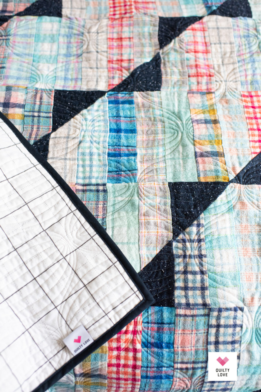 Cozy Season Happy Stripes Quilt - Quilty Love