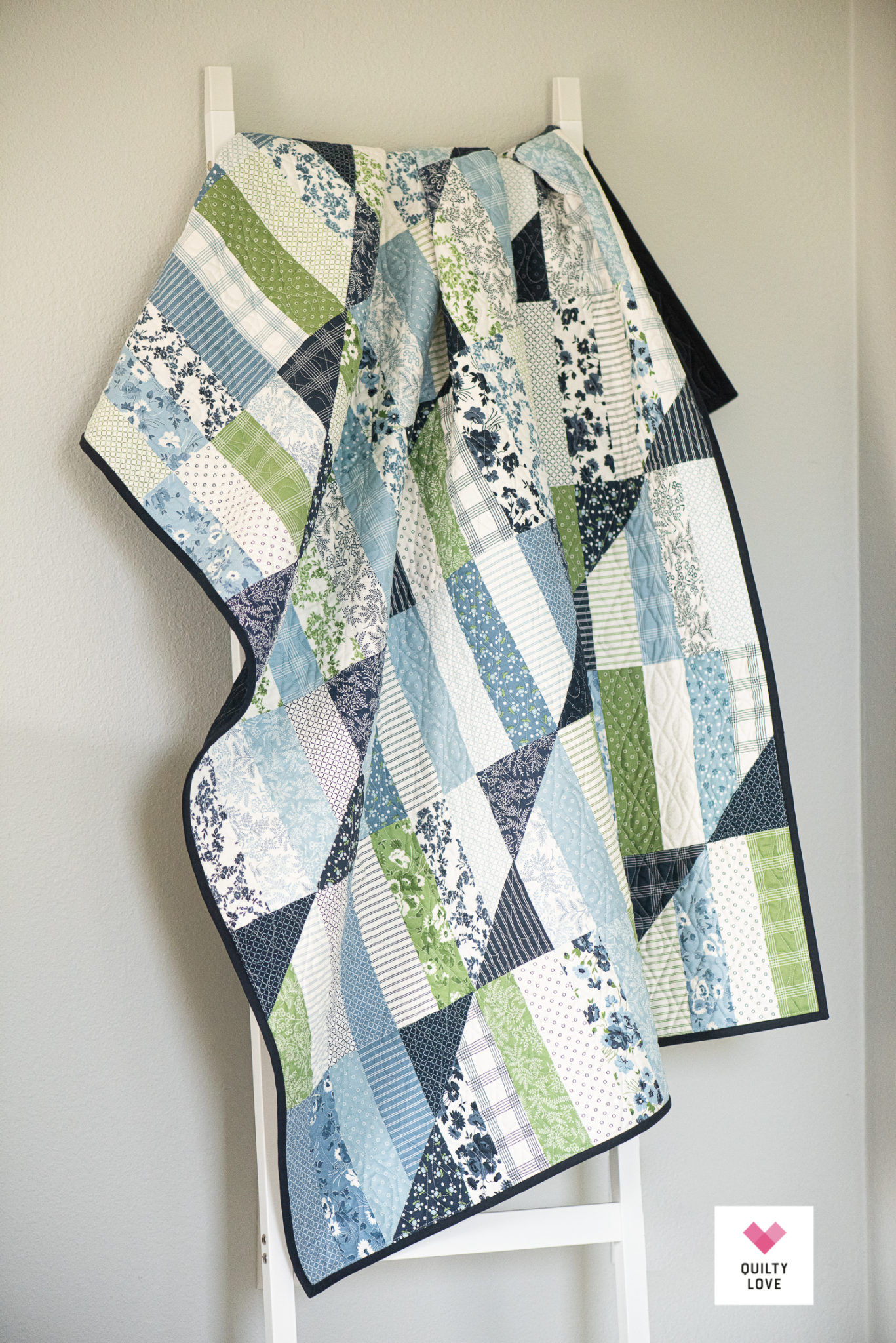 Nantucket Summer Happy Stripes Quilt - Quilty Love