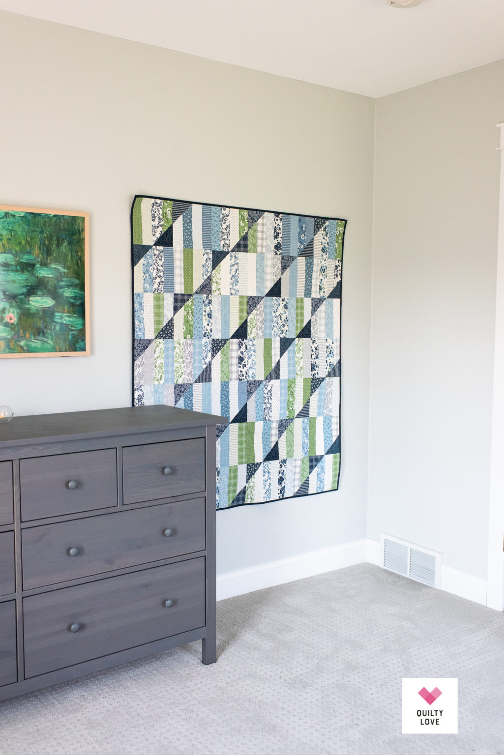 Nantucket Summer Happy Stripes Quilt - Quilty Love