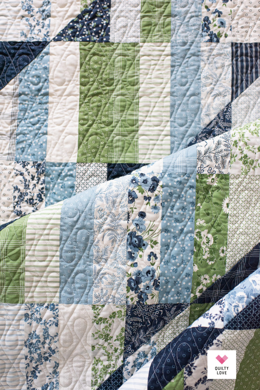 Nantucket Summer Happy Stripes Quilt - Quilty Love