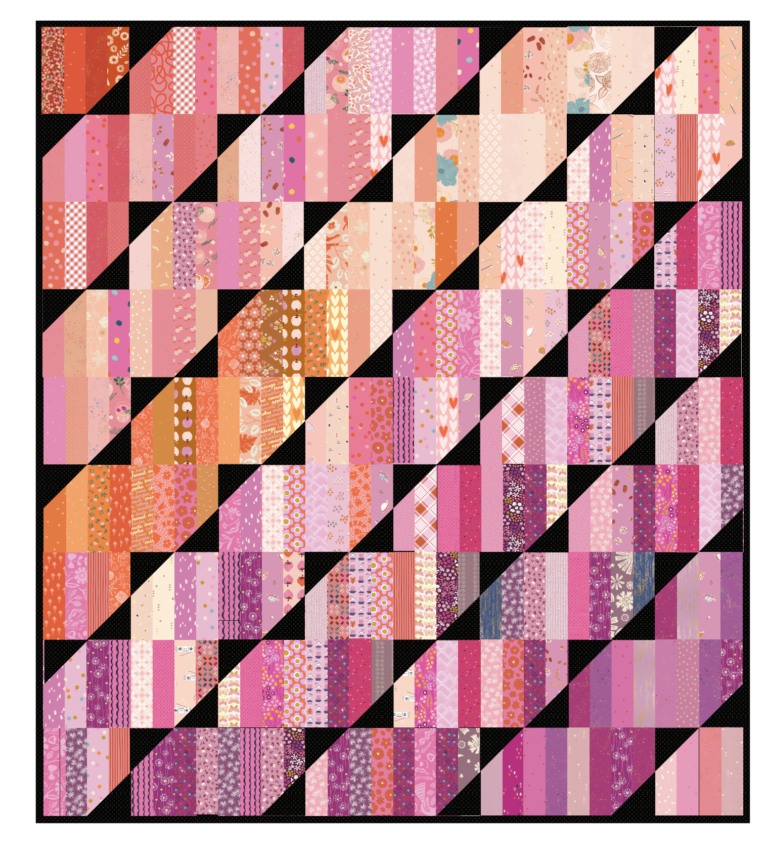 Nantucket Summer Happy Stripes Quilt - Quilty Love