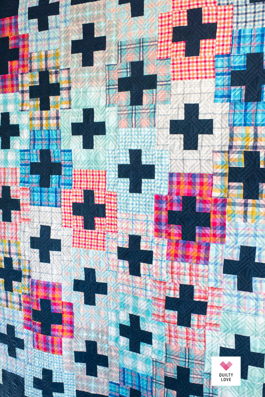 Cozy Season Plus and Minus Quilt - Quilty Love