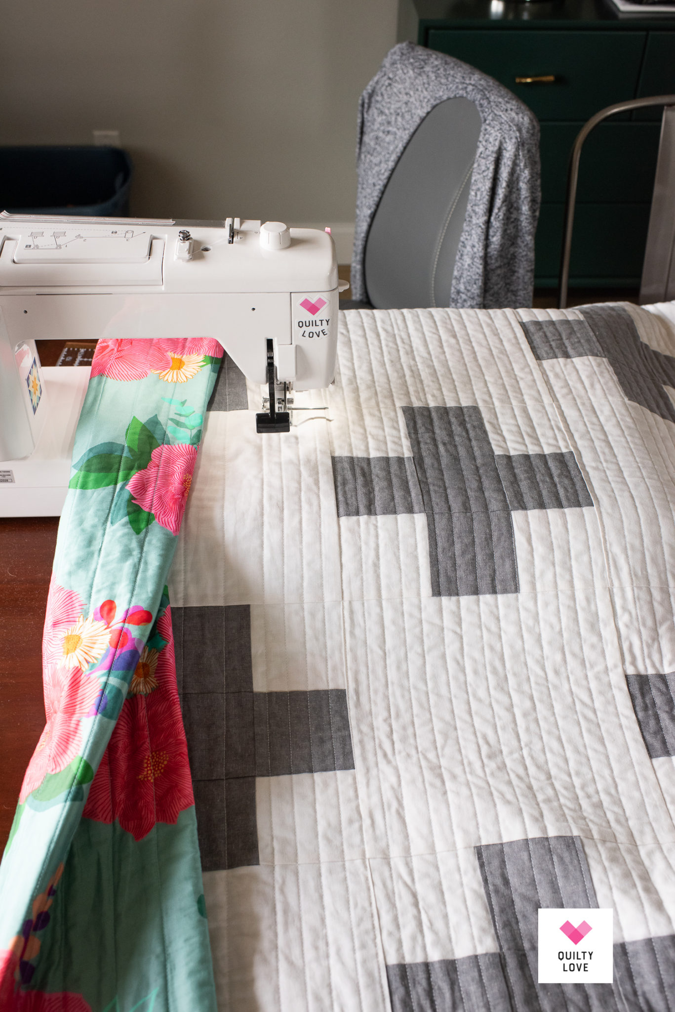 Free Simple Plus Quilt Pattern - PDF download - Quilty Love