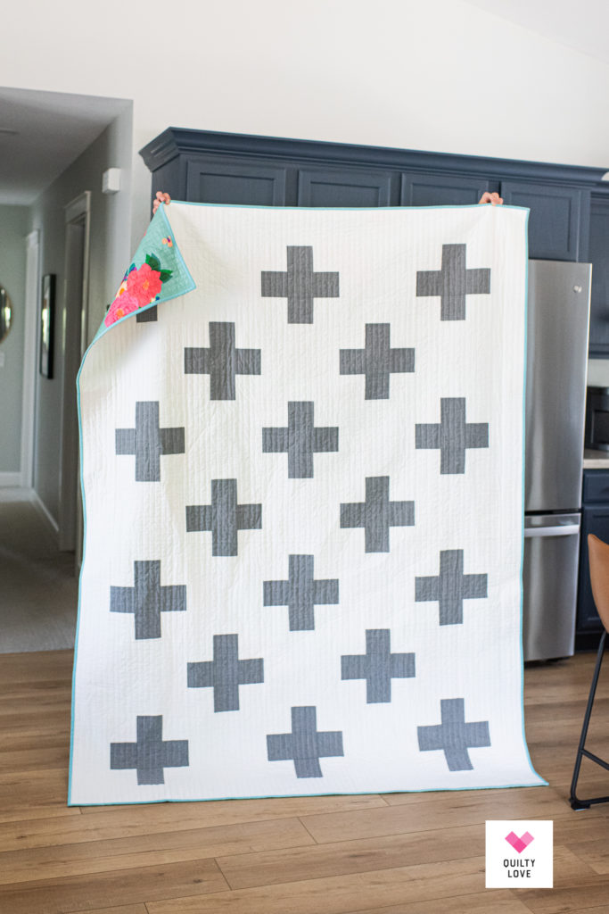 Free Simple Plus Quilt Pattern - PDF download - Quilty Love
