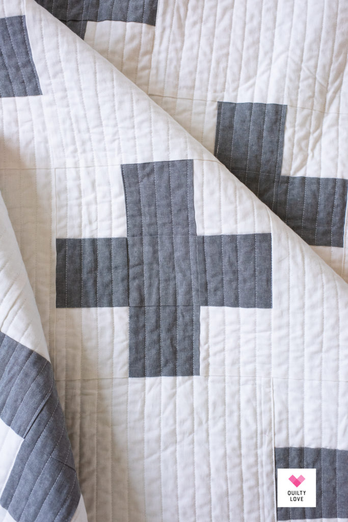 Free Simple Plus Quilt Pattern - PDF download - Quilty Love