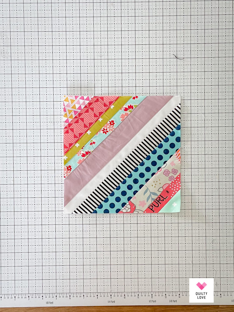 The scrappy and happy String Quilt - Quilty Love