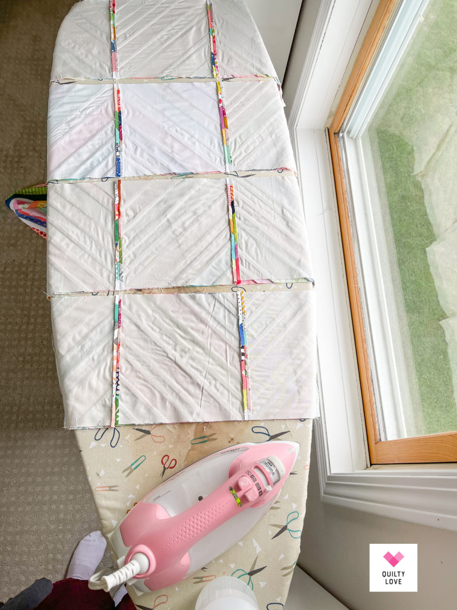 The scrappy and happy String Quilt - Quilty Love