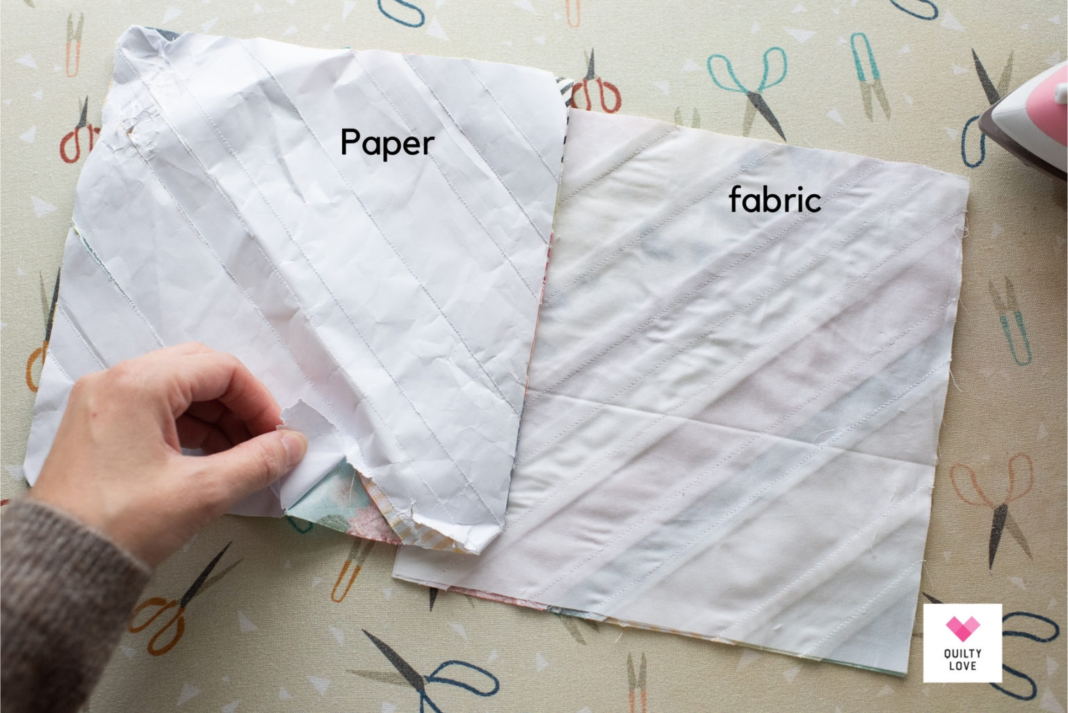 The scrappy and happy String Quilt - Quilty Love