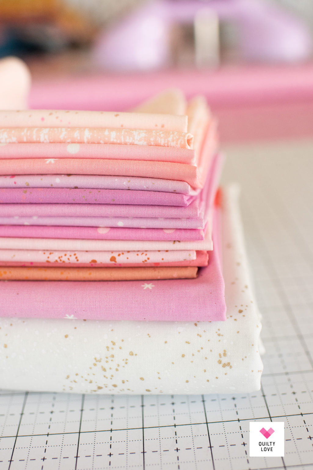 Ruby Star Society Quilty Hearts quilt - Quilty Love