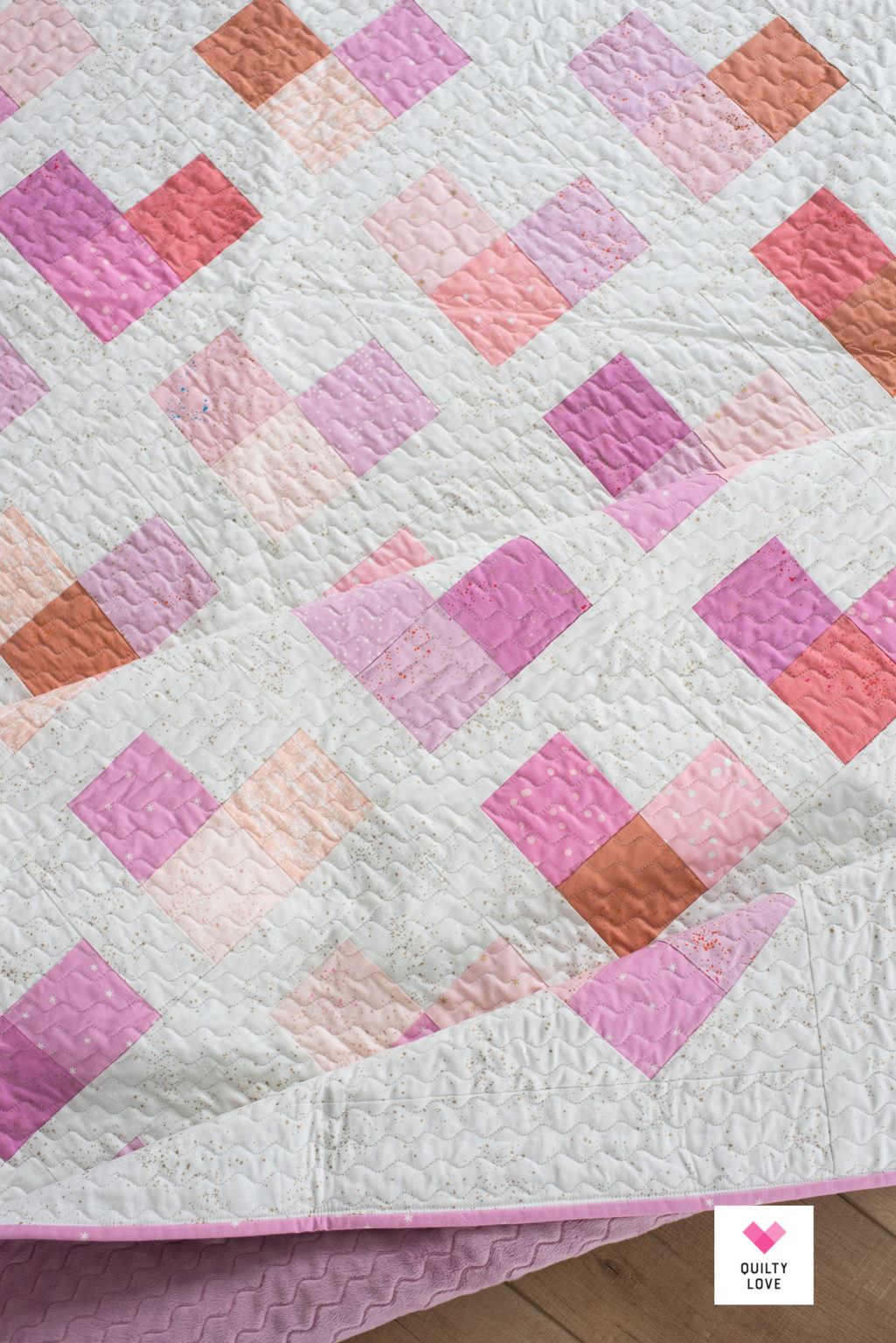 Ruby Star Society Quilty Hearts quilt - Quilty Love