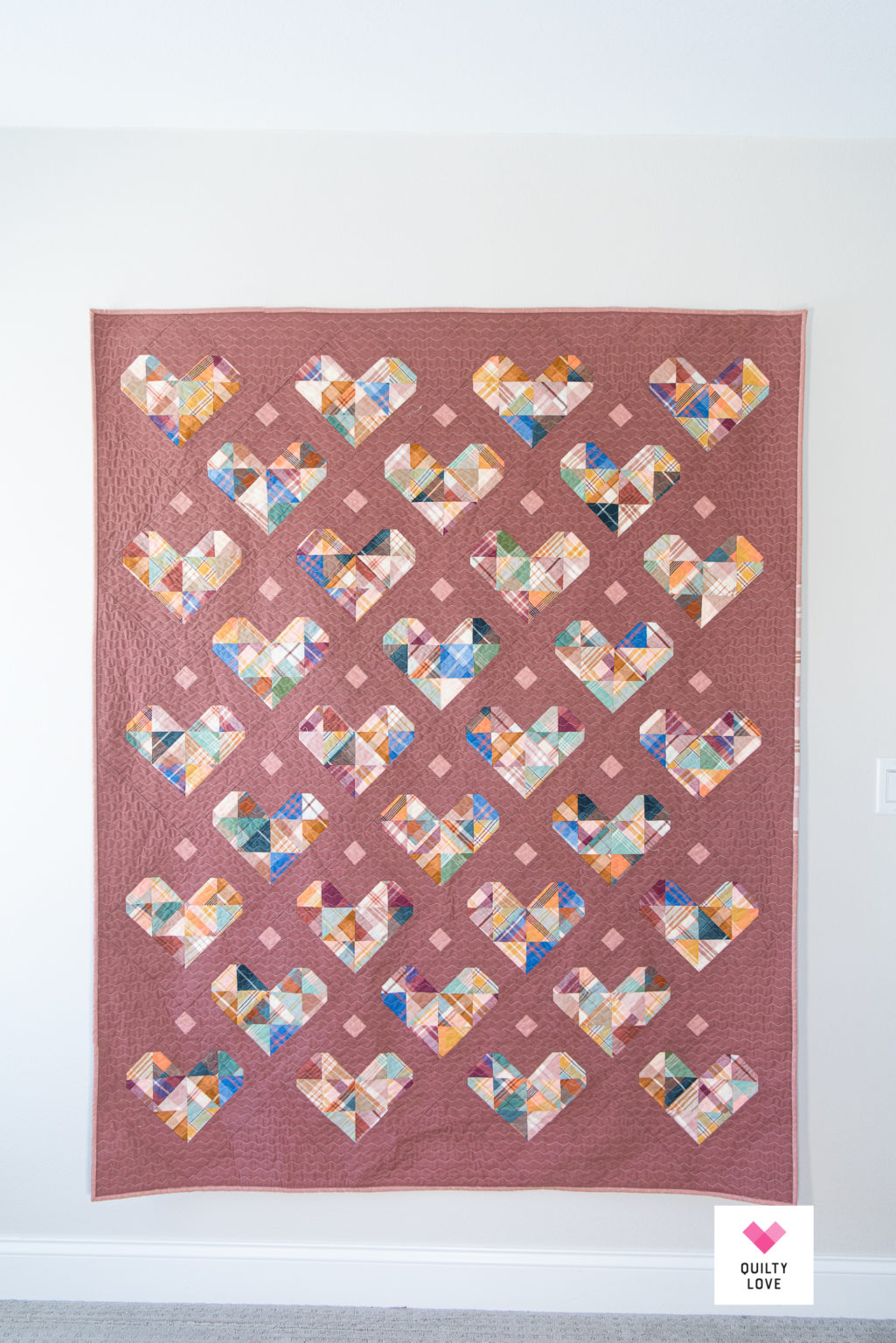 The Fableism Arcade Wovens Heart Gems quilt - Quilty Love