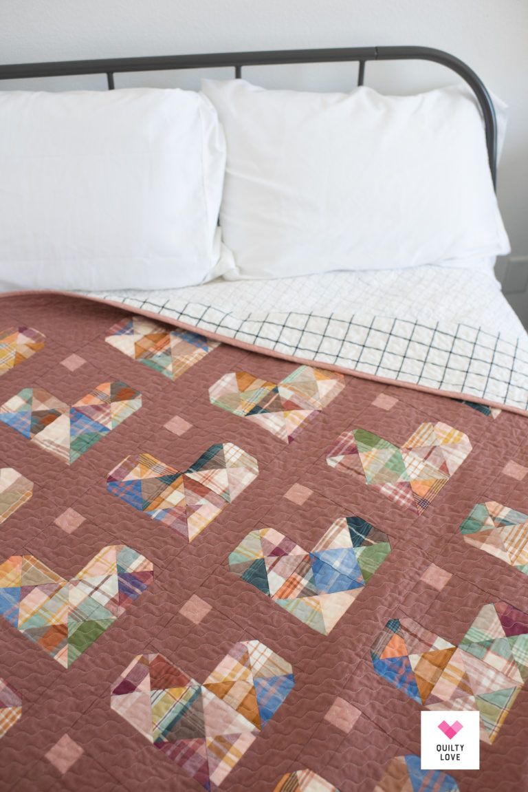 Heart Gems quilt pattern - Quilty Love