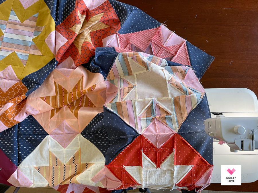 Warp and Weft North Star Quilt - Quilty Love