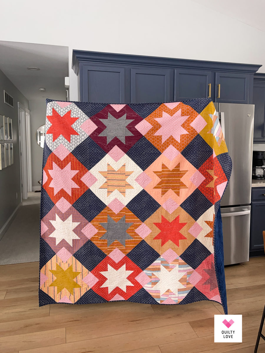 Warp and Weft North Star Quilt - Quilty Love