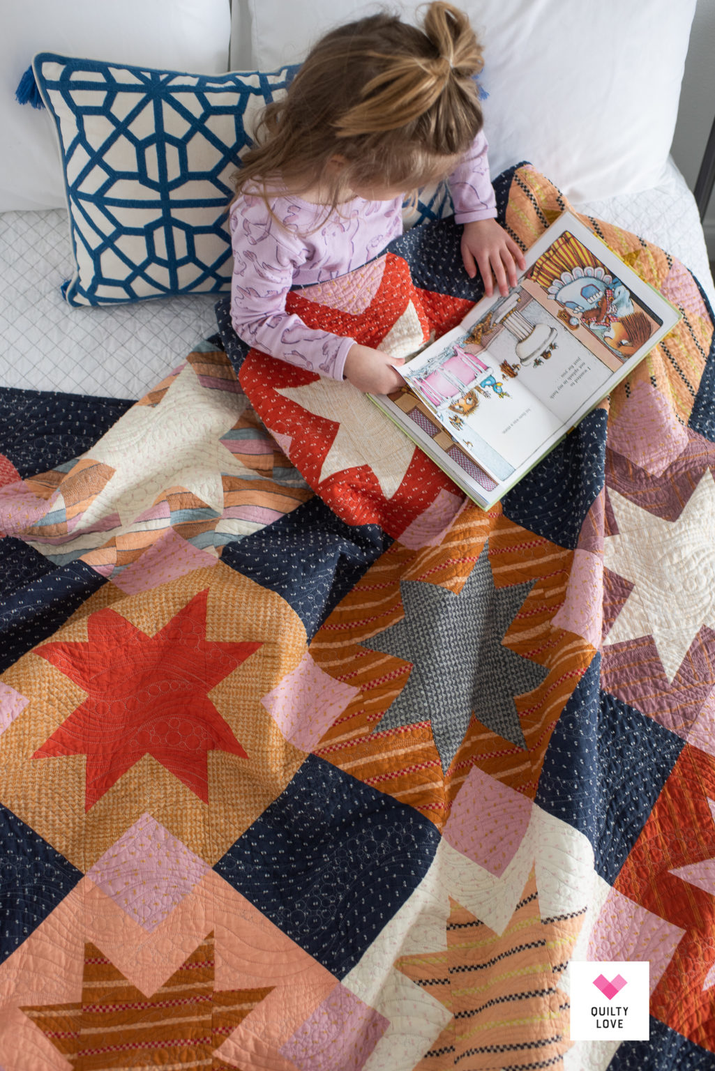 Warp and Weft North Star Quilt - Quilty Love