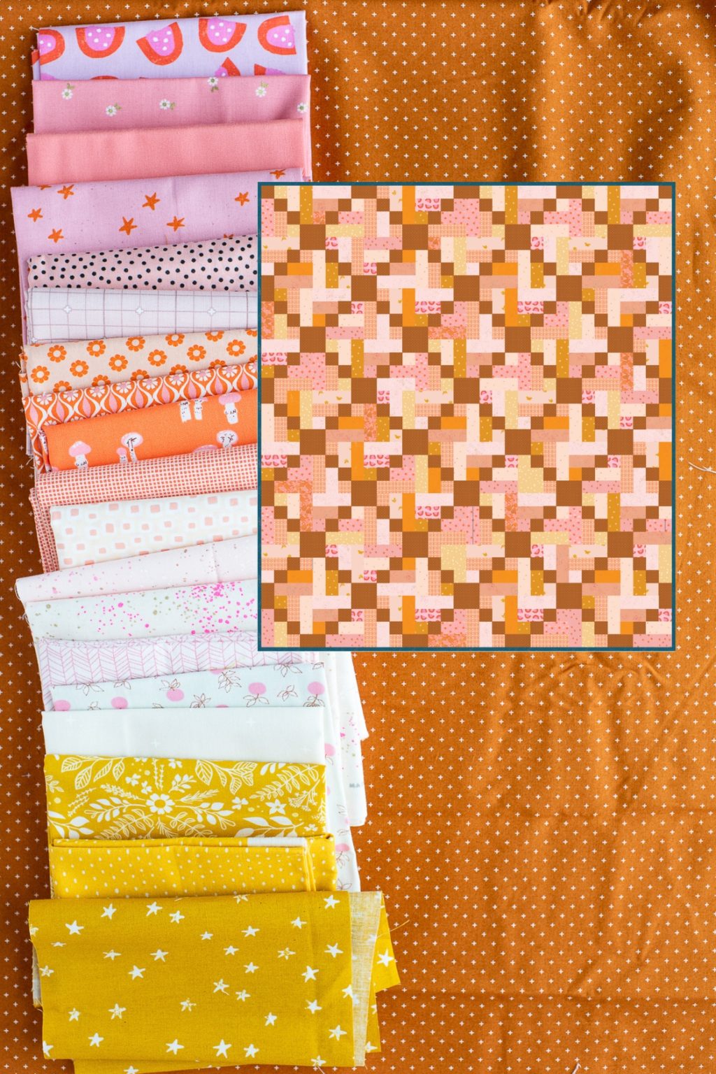 SCRAPPY GEMS STASH BUSTER QUILT PATTERN - Quilty Love