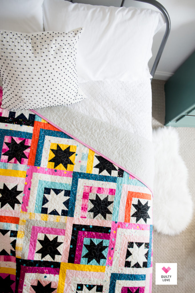 Log Cabin Stars Quilt Pattern + a quilt along - Quilty Love