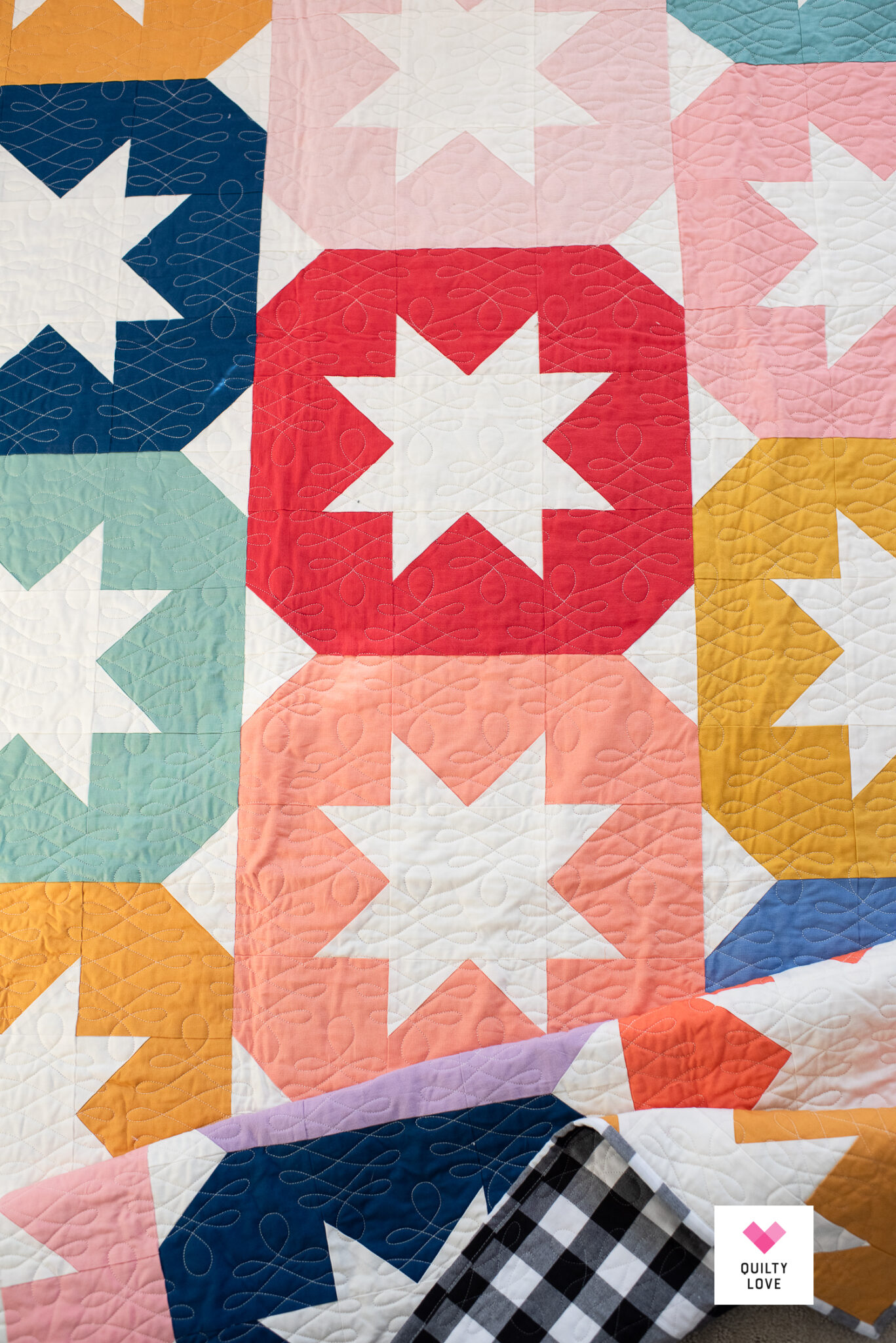 Classic Stars Quilt Pattern - Quilty Love