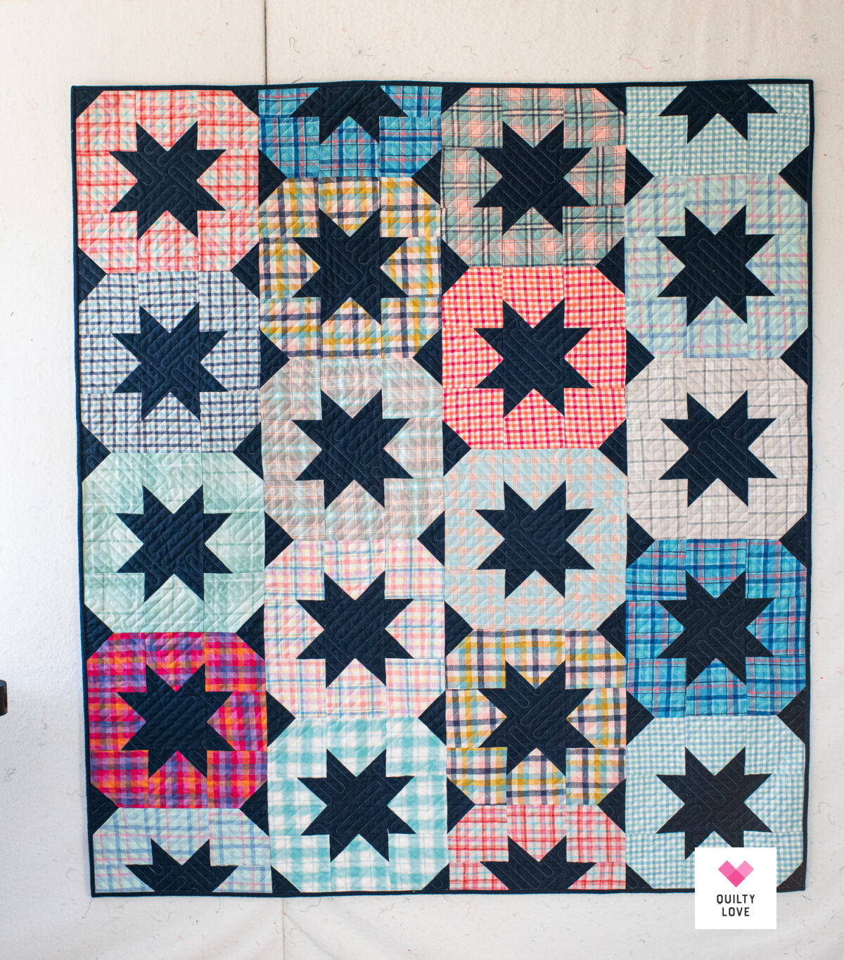 Classic Stars Quilt Pattern - Quilty Love