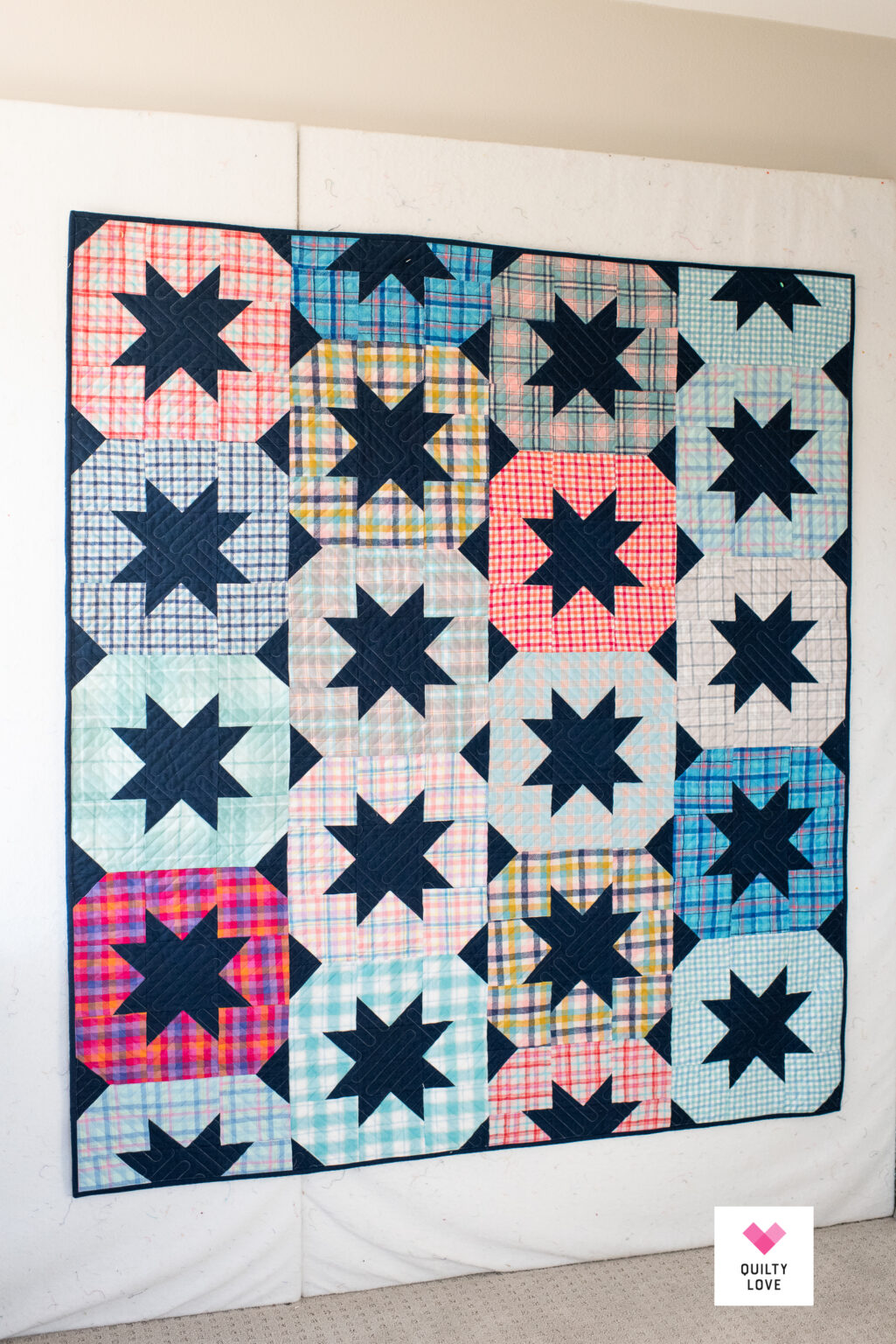 Classic Stars Quilt Pattern - Quilty Love