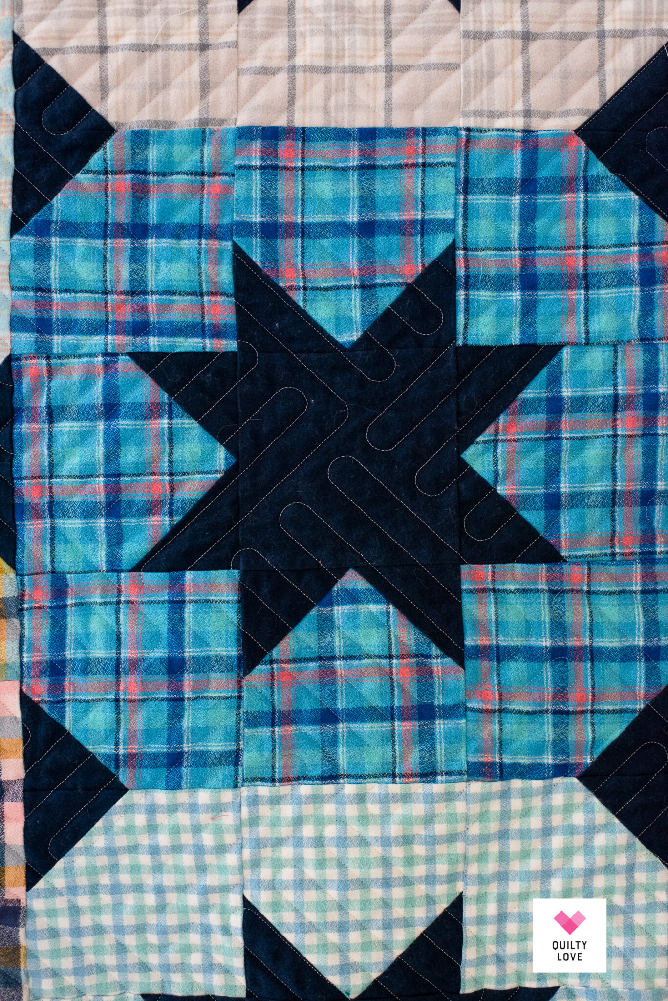 Classic Stars Quilt Pattern - Quilty Love