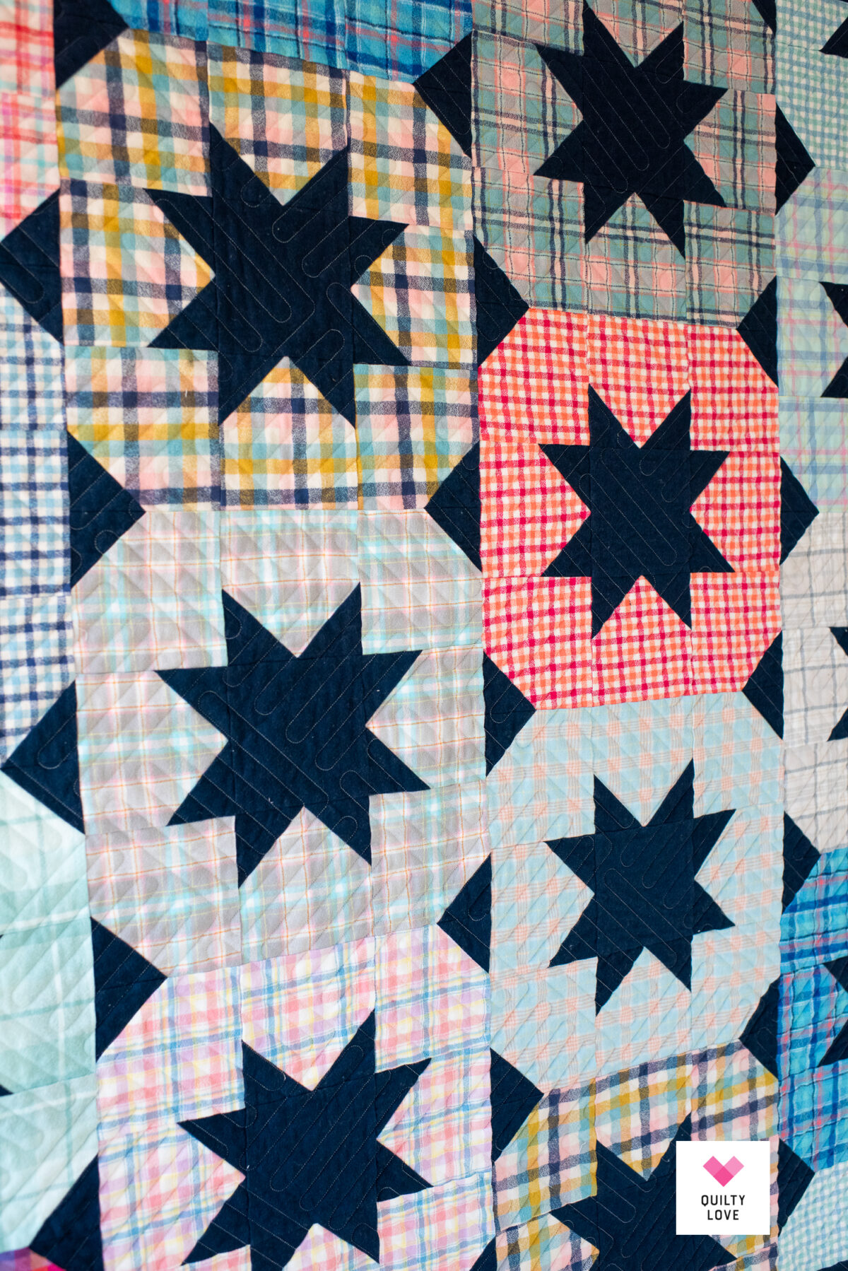 Classic Stars Quilt Pattern - Quilty Love
