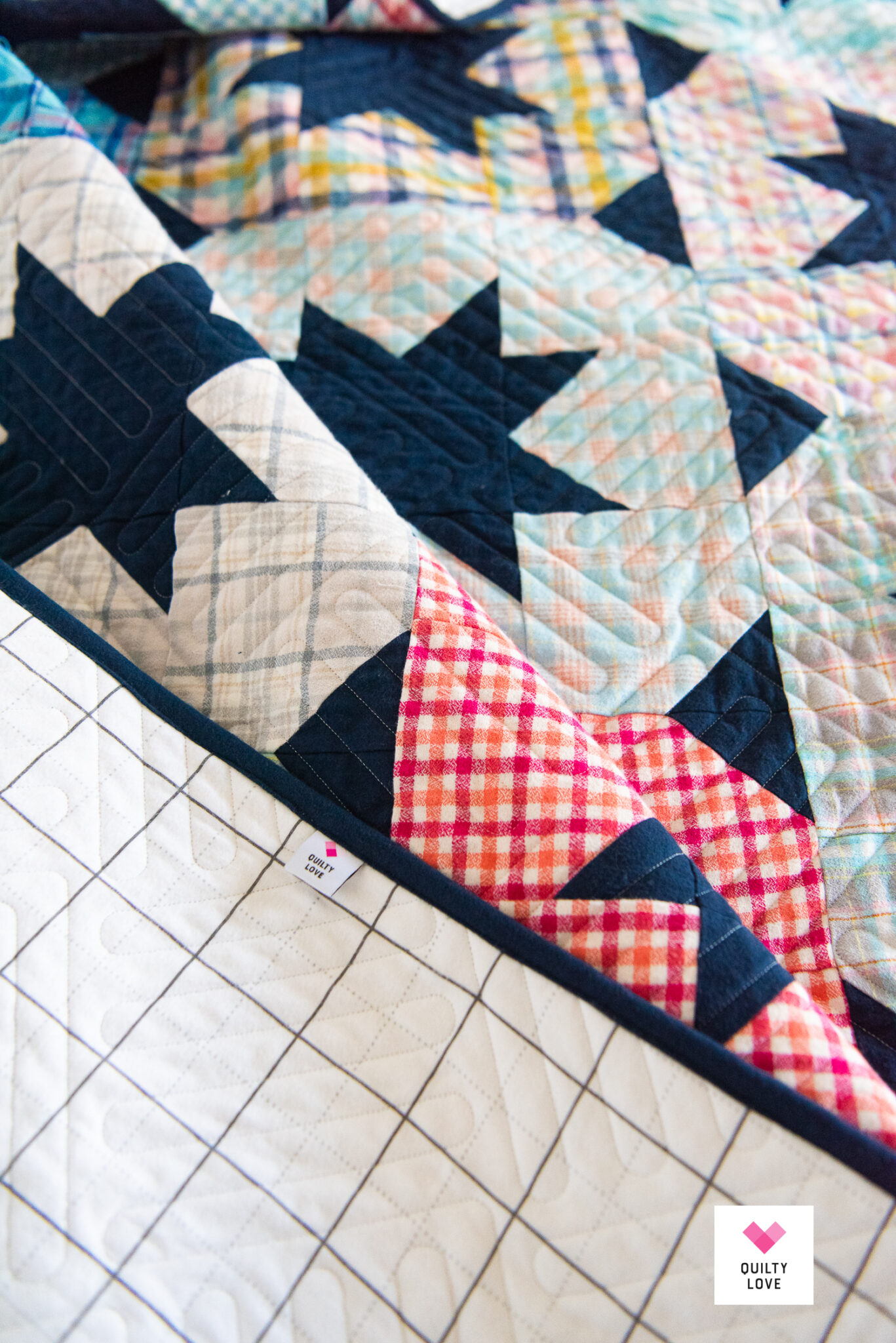 Classic Stars Quilt Pattern - Quilty Love