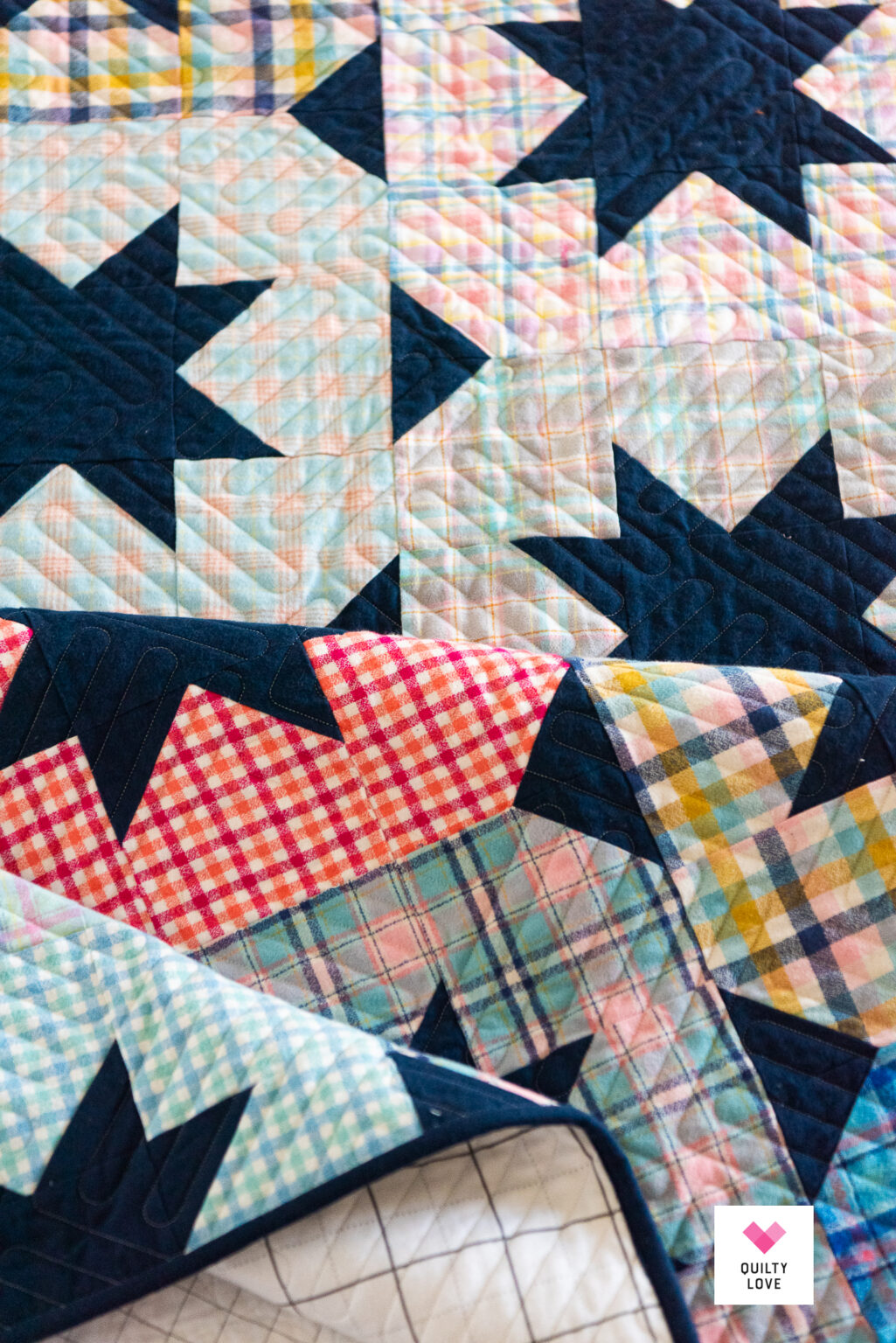 Classic Stars Quilt Pattern - Quilty Love