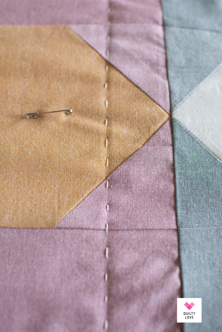 Fableism Everyday Chambray Geo Gems Quilt - Quilty Love