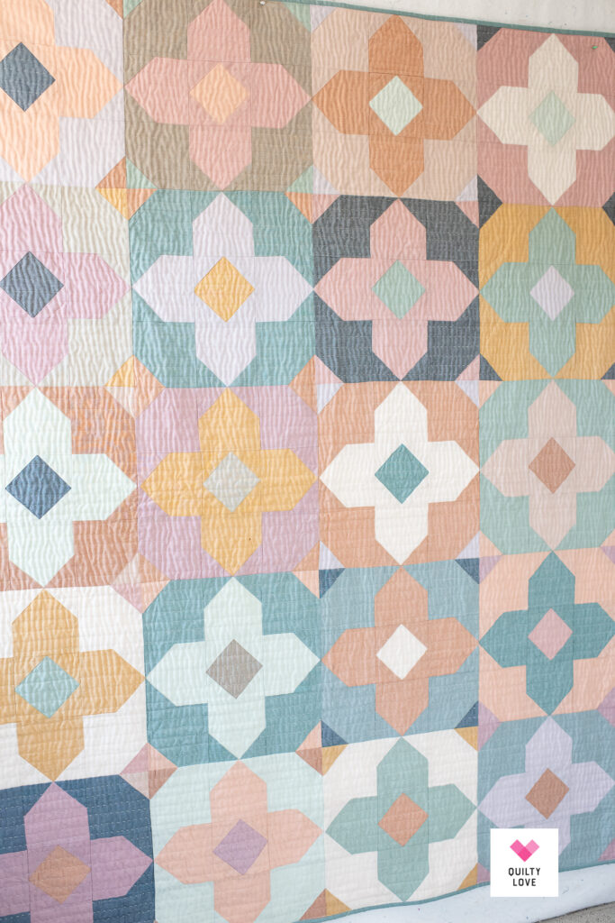 Fableism Everyday Chambray Geo Gems Quilt - Quilty Love