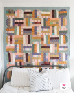 Happy Scallops quilt pattern - Quilty Love