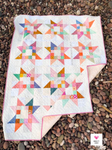 Scrap Stash Quilty Stars quilt - Quilty Love