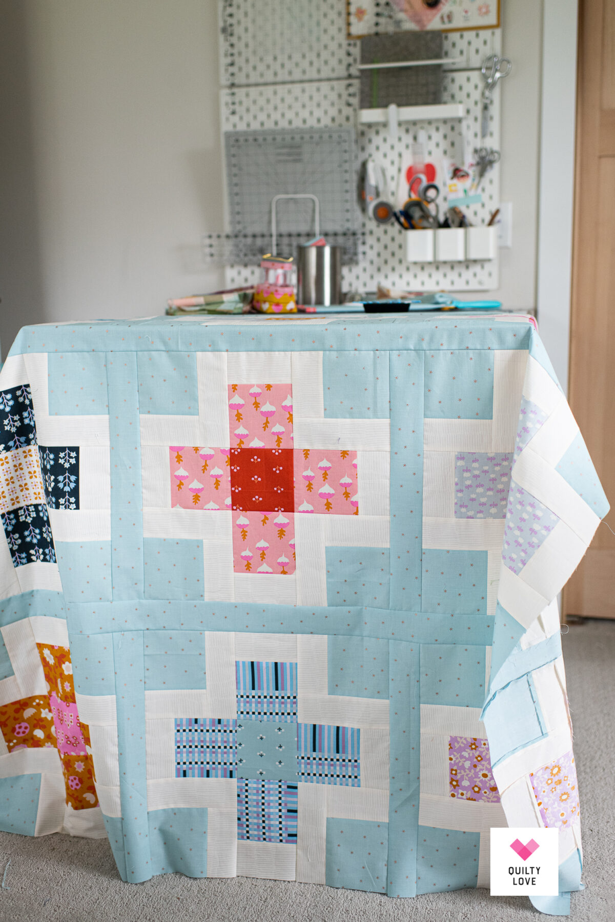 Plus Charmed - A new charm square quilt pattern - Quilty Love