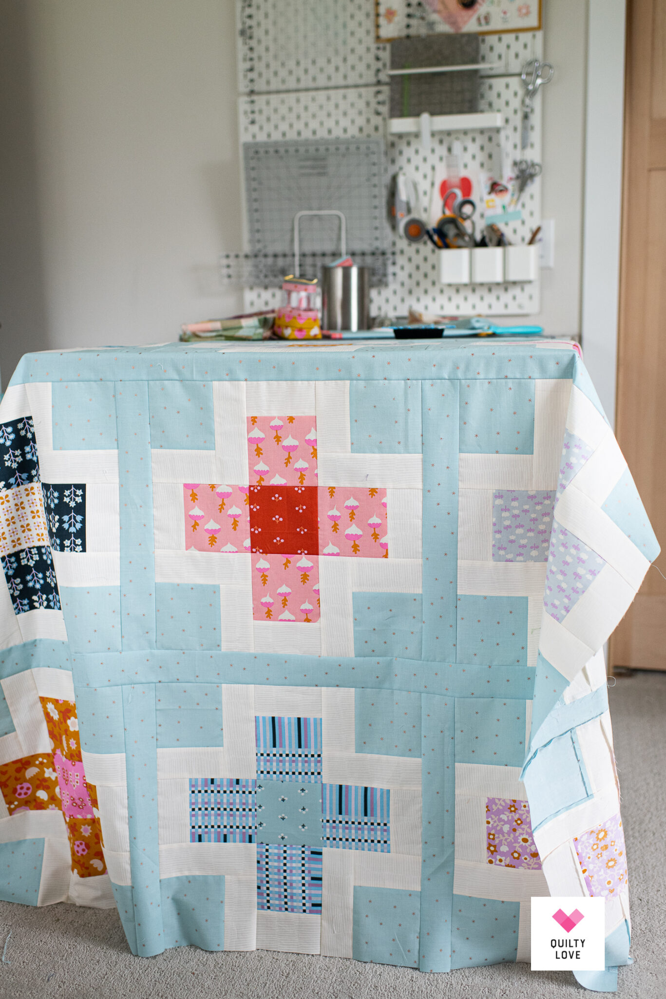 Plus Charmed - A new charm square quilt pattern - Quilty Love