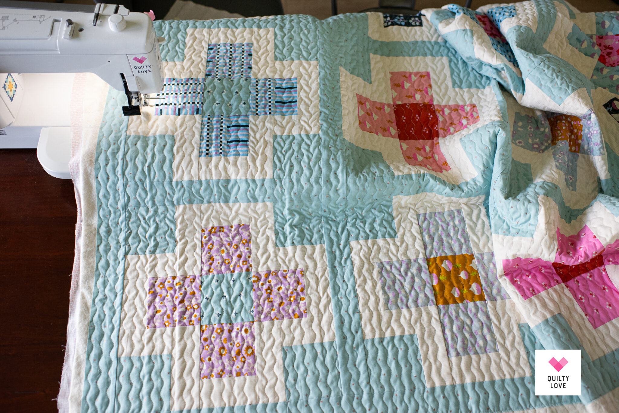 Plus Charmed - A new charm square quilt pattern - Quilty Love
