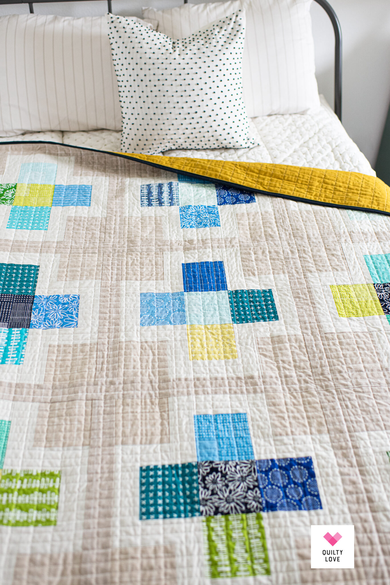 Blueberry Park Plus Charmed quilt - Quilty Love