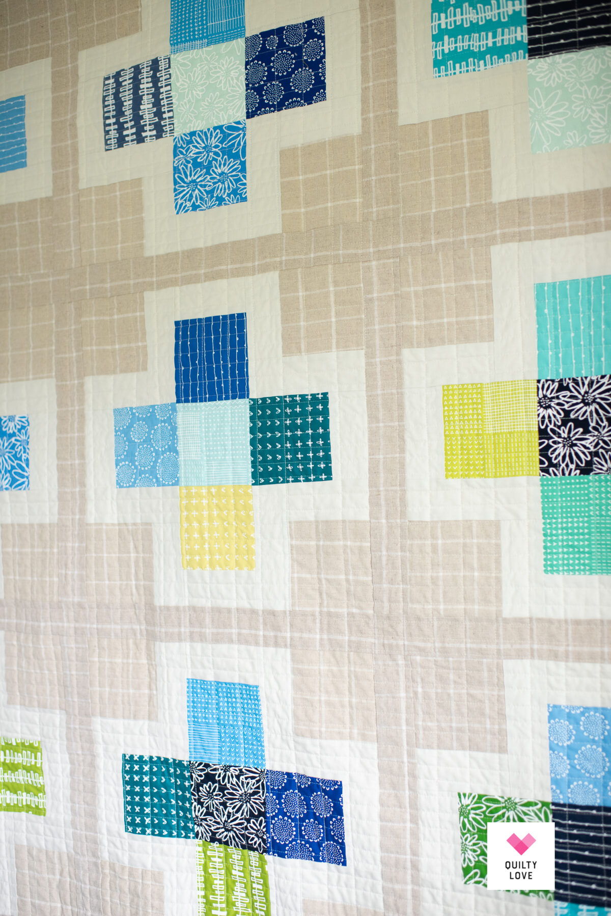 Blueberry Park Plus Charmed quilt - Quilty Love