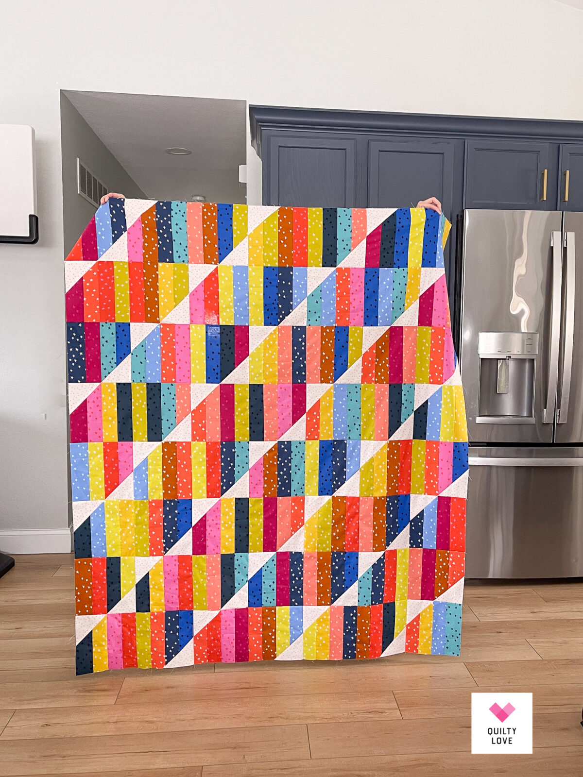 New Ruby Star Society Starry Happy Stripes quilt - Quilty Love