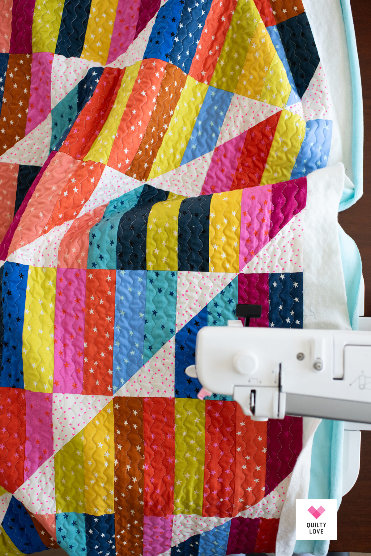 New Ruby Star Society Starry Happy Stripes quilt - Quilty Love