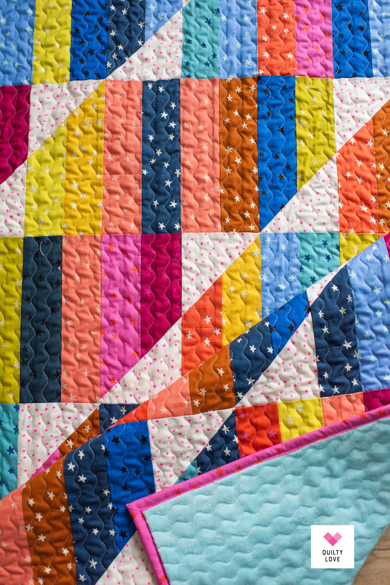 New Ruby Star Society Starry Happy Stripes quilt - Quilty Love