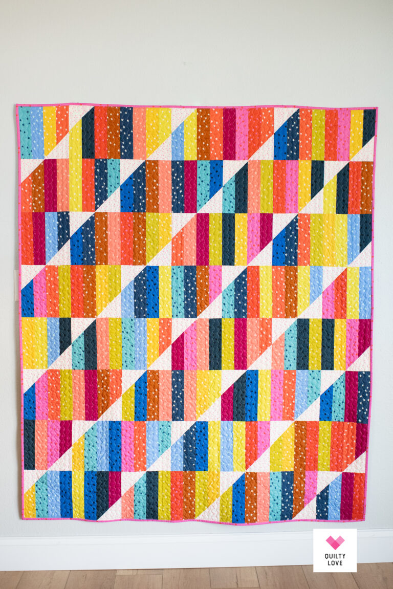 New Ruby Star Society Starry Happy Stripes quilt - Quilty Love